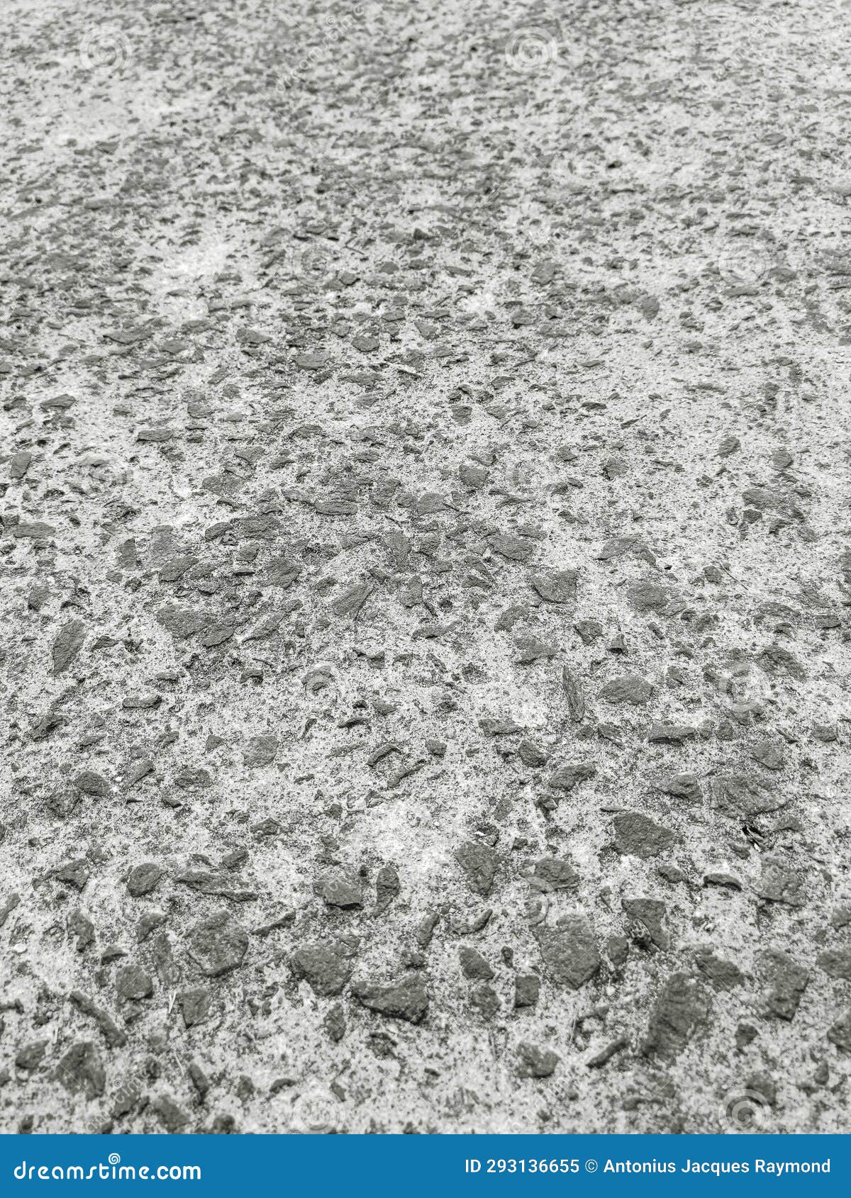 Texture of Concrete Road Surface Closeup and Perspective View Stock ...