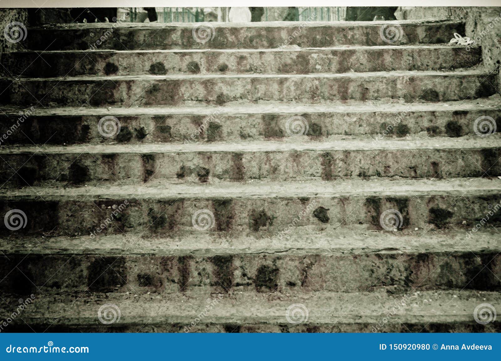 The Texture of the Concrete Steps, Low Ladders Stock Photo - Image of ...
