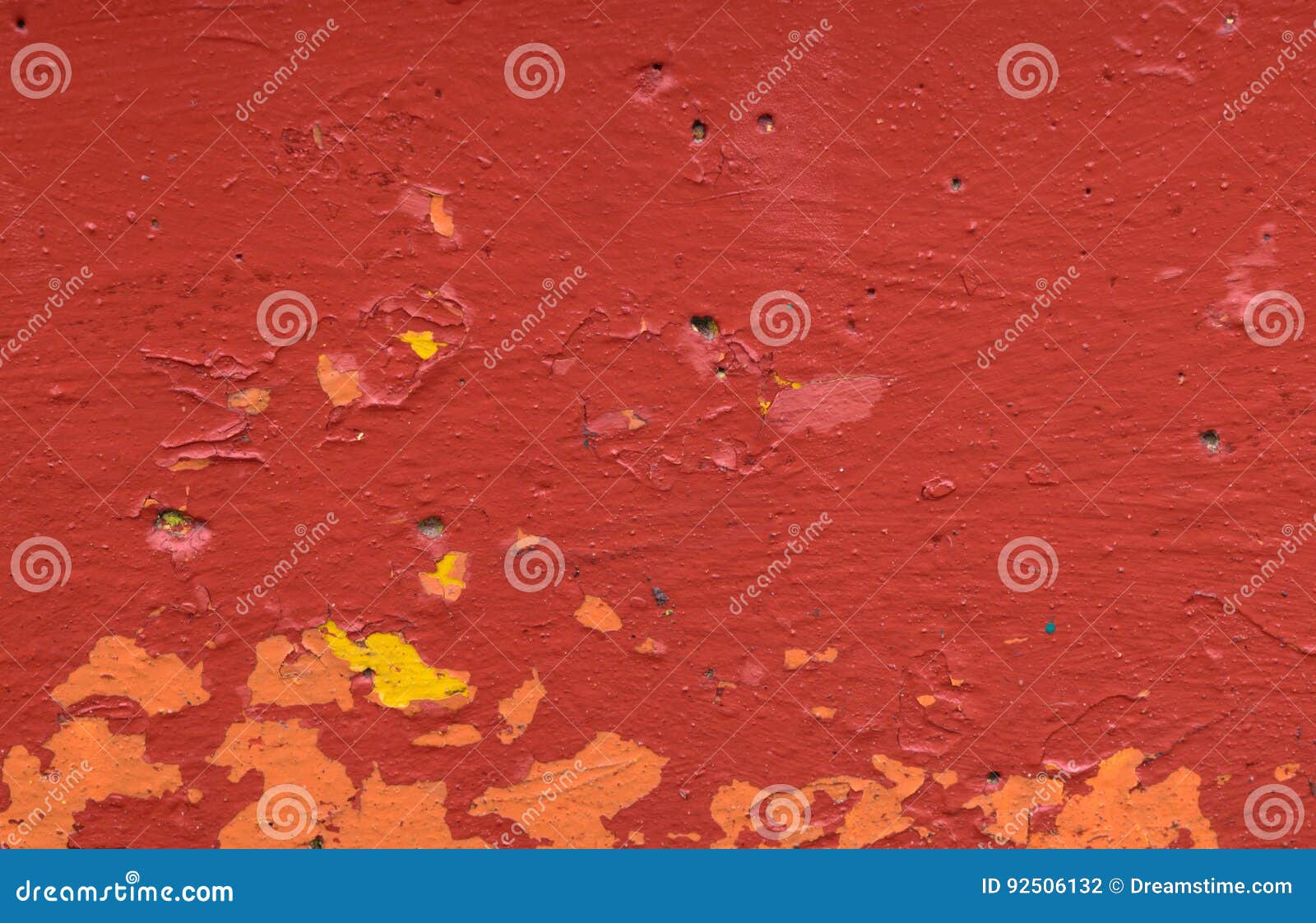 Texture of a Concrete Surface Painted with Red Paint Stock Photo ...