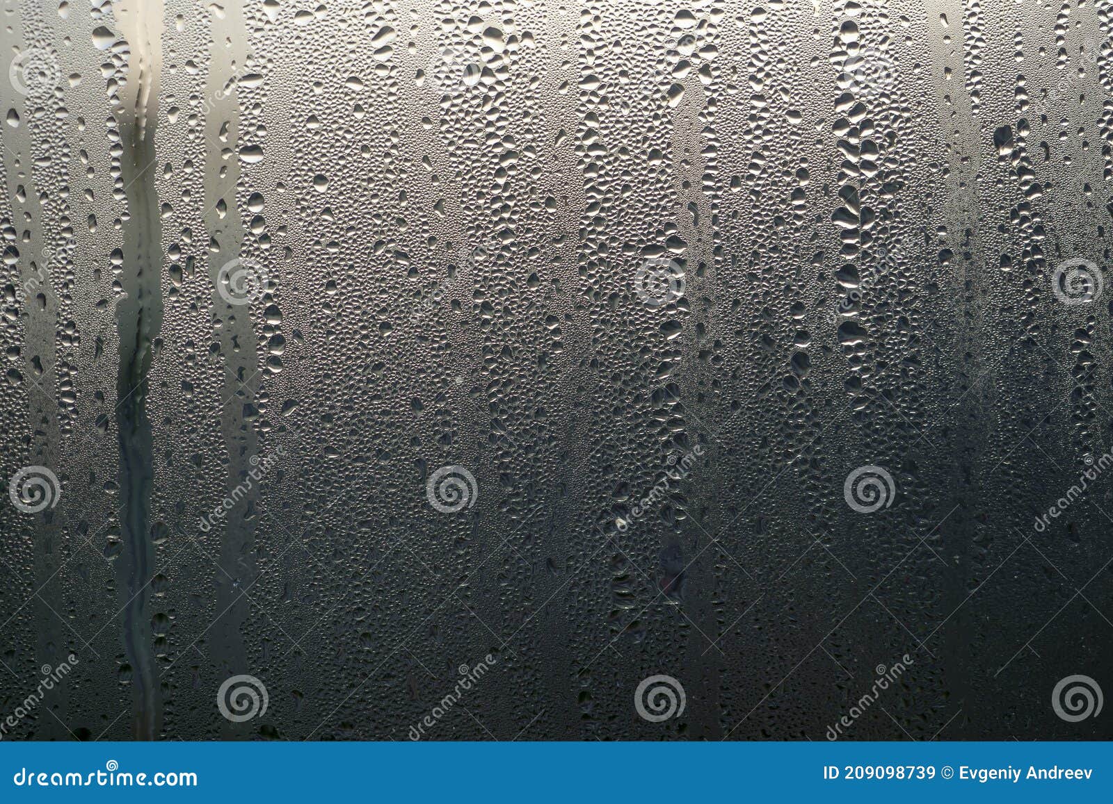 Texture. Condensation on the Clear Glass Window. Water Drops Stock ...