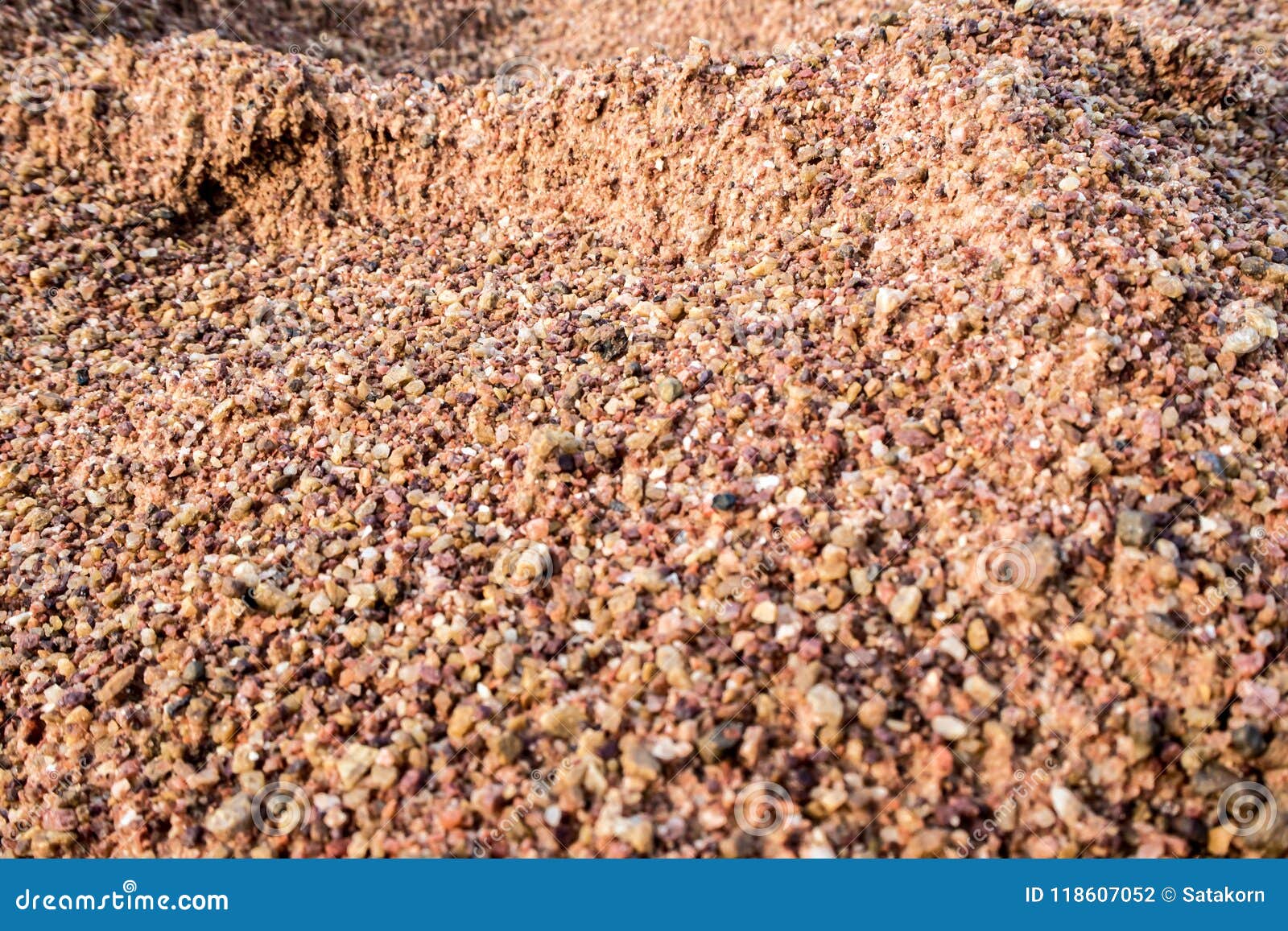 Texture of Construction Rough Sand Stock Photo - Image of brown, ground ...