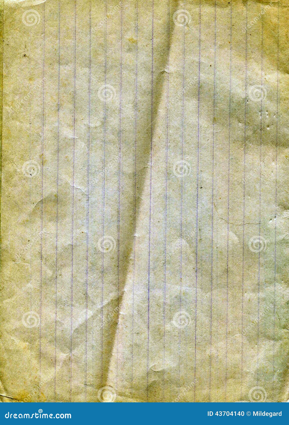 Texture of a Copy Book Page Stock Photo - Image of vintage, fold: 43704140