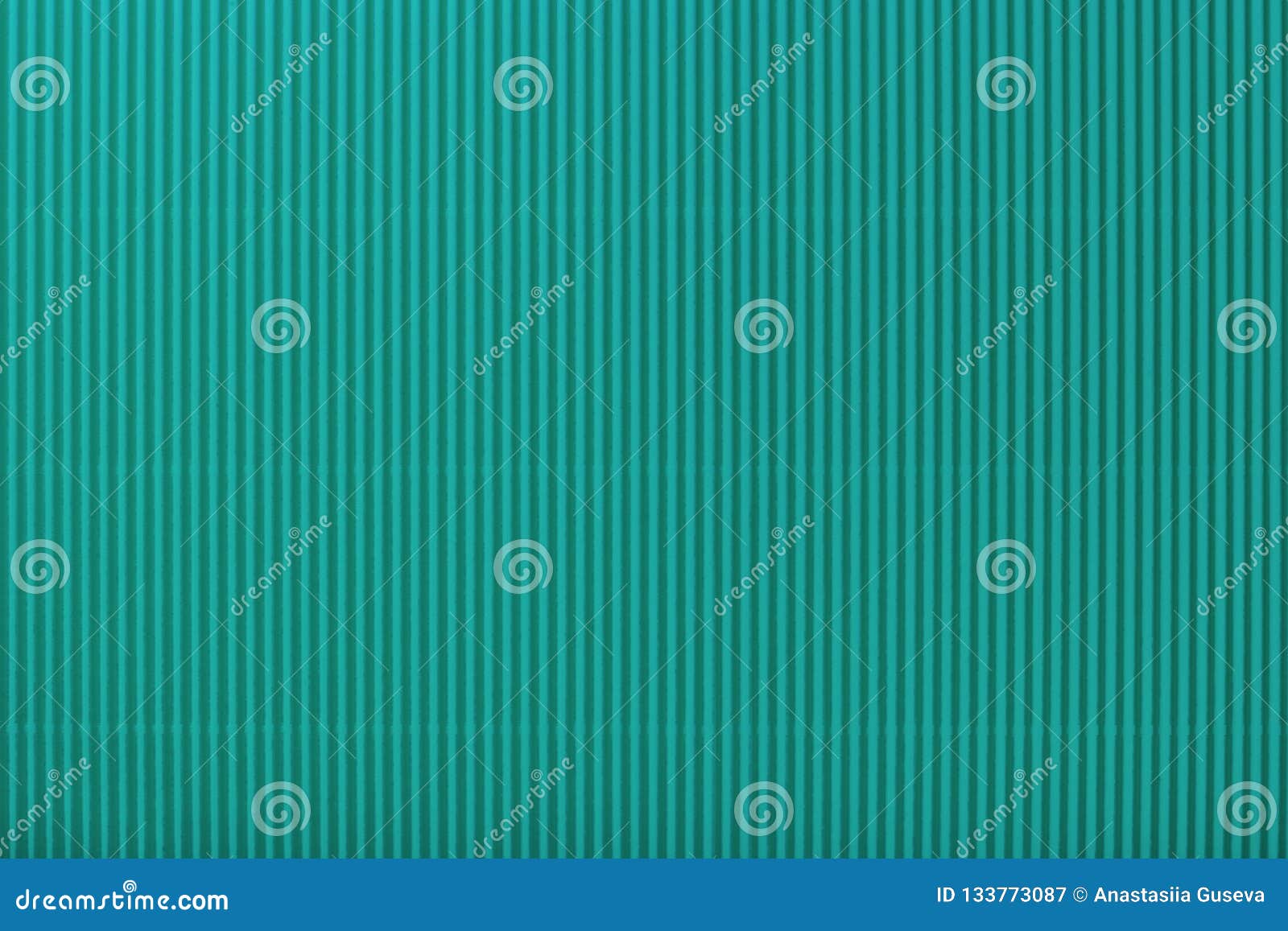 Texture of Corrugated Light Turquoise Paper, Macro Stock Image - Image ...