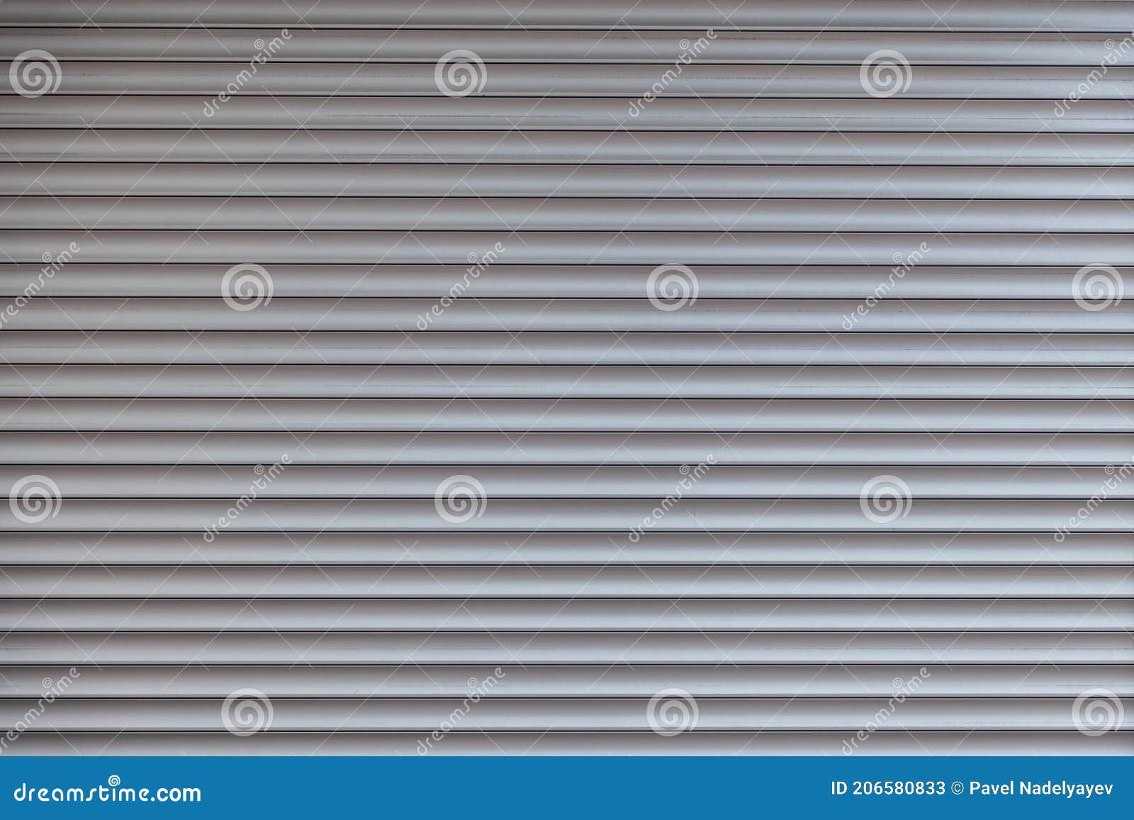 Texture of Corrugated Metal Sheet, White or Grey Slide Door Old Roller ...