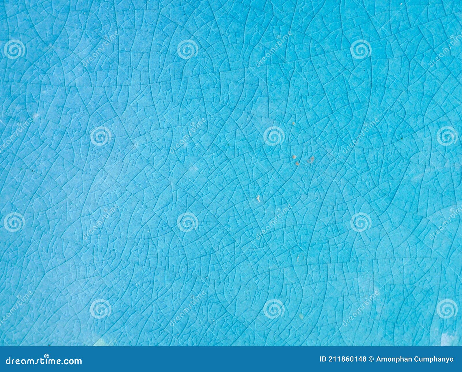Texture of Cracked Blue Ceramic for Background Stock Photo - Image of ...