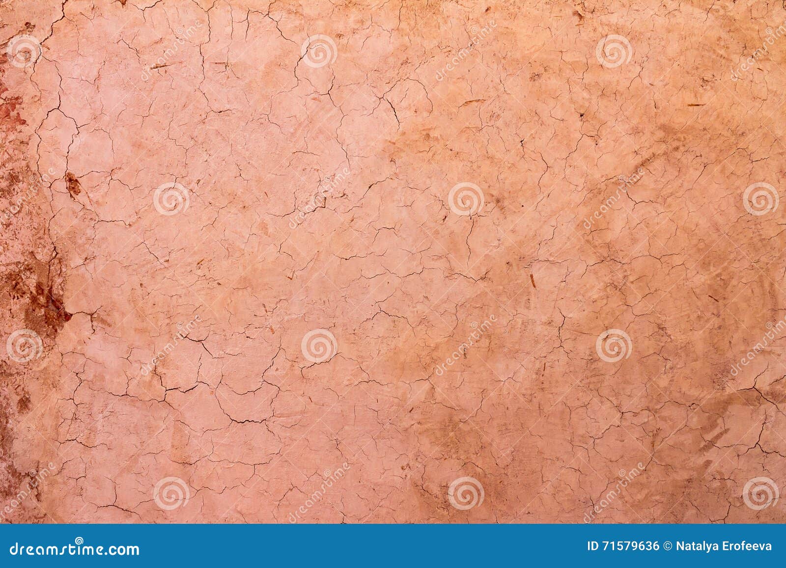 Texture Cracked Clay Surface Stock Photo - Image of grunge, ground ...