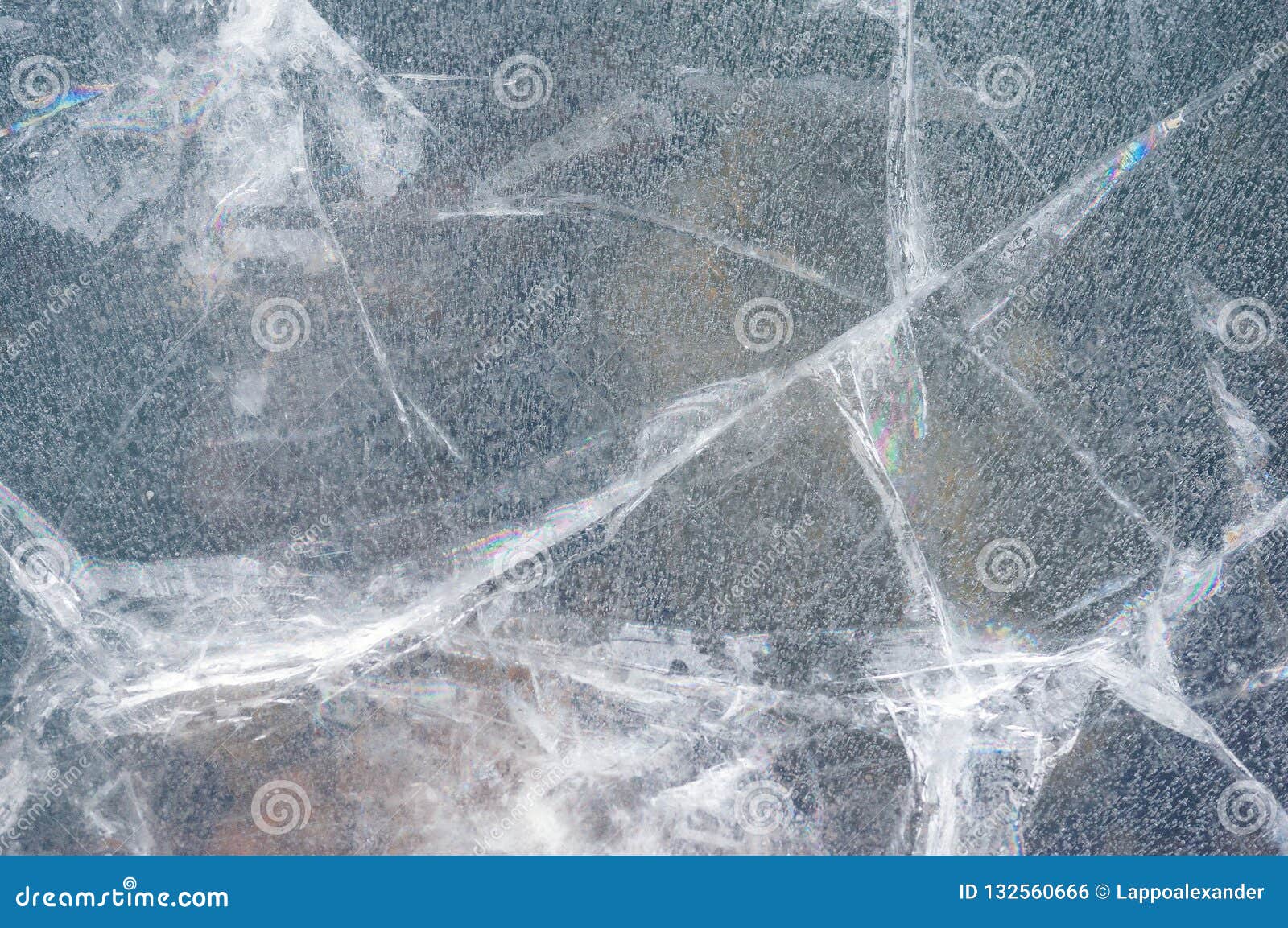 Texture of cracked ice stock photo. Image of cold, white - 132560666