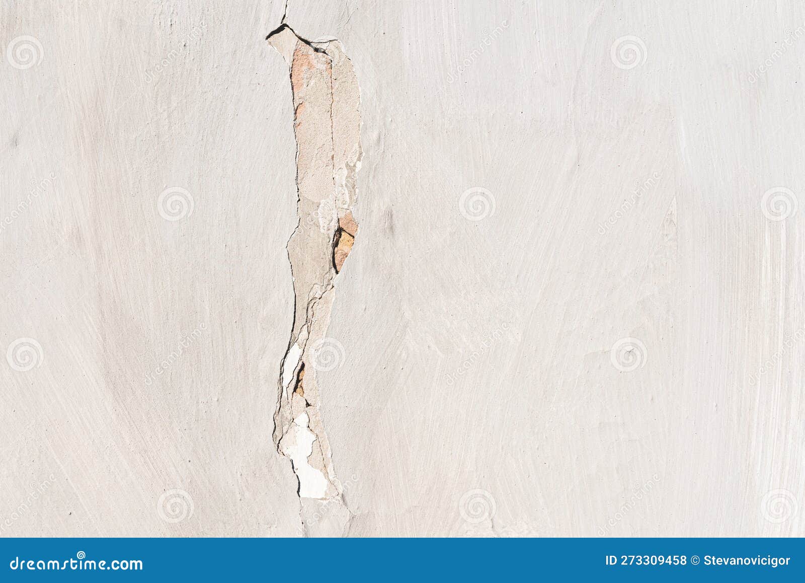 Texture of a Cracked Old Wall Surface after Earthquake Stock Photo ...
