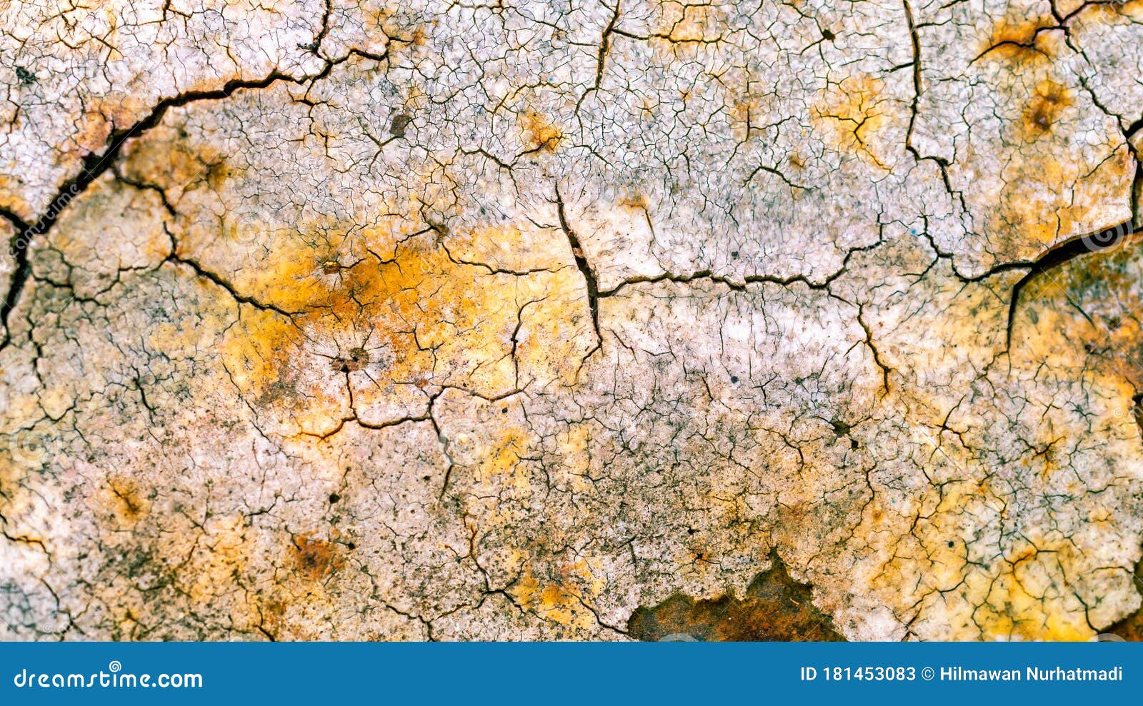 Texture of Cracked and Rusty Metal Surface. Stock Image - Image of ...
