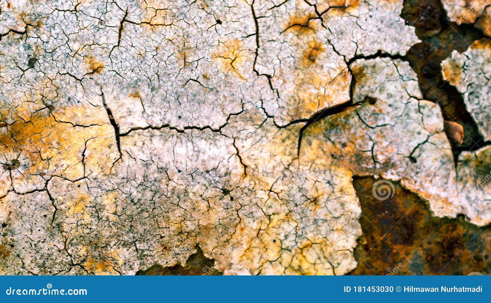 Texture of Cracked and Rusty Metal Surface. Stock Photo - Image of ...