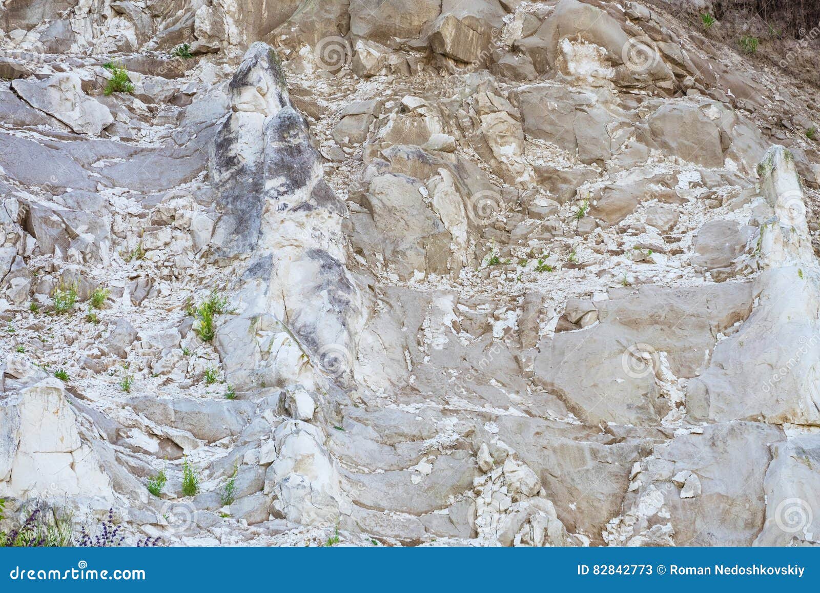 Texture Cretaceous Sediments Stock Image - Image of natural ...