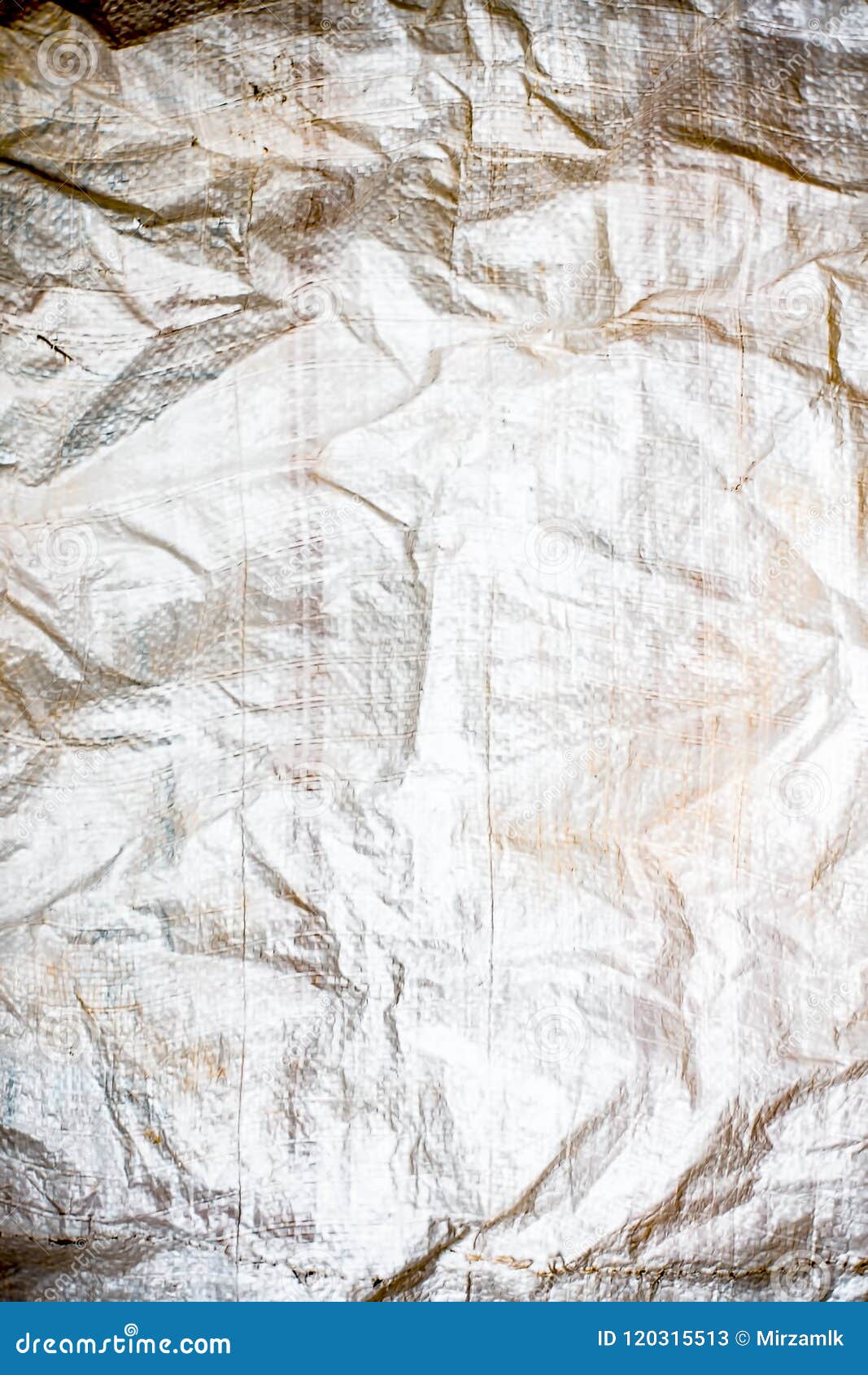 Texture of Crumbled Plastic Paper. Stock Image - Image of blank ...