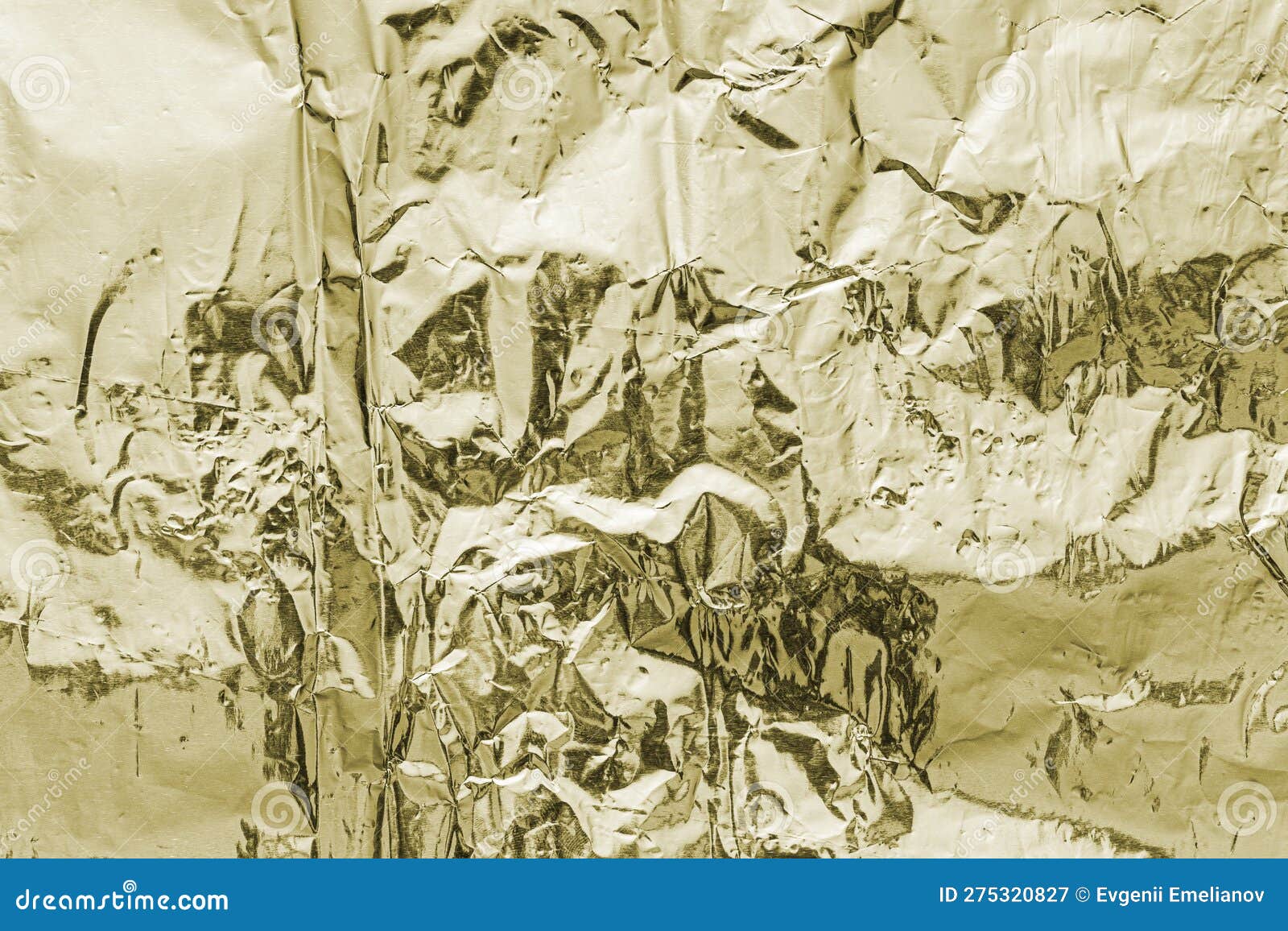 Texture of Crumpled Aluminum Kitchen Foil. Silver Abstract Blank for ...
