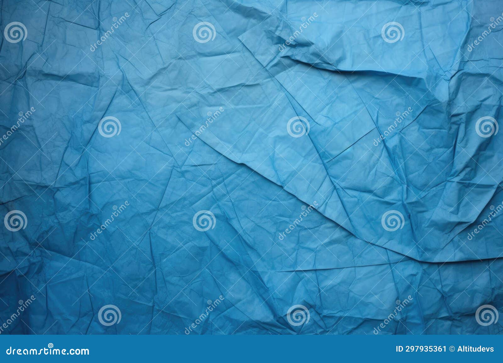Texture of a Crumpled Blueprint Under Diffused Light Stock Image ...