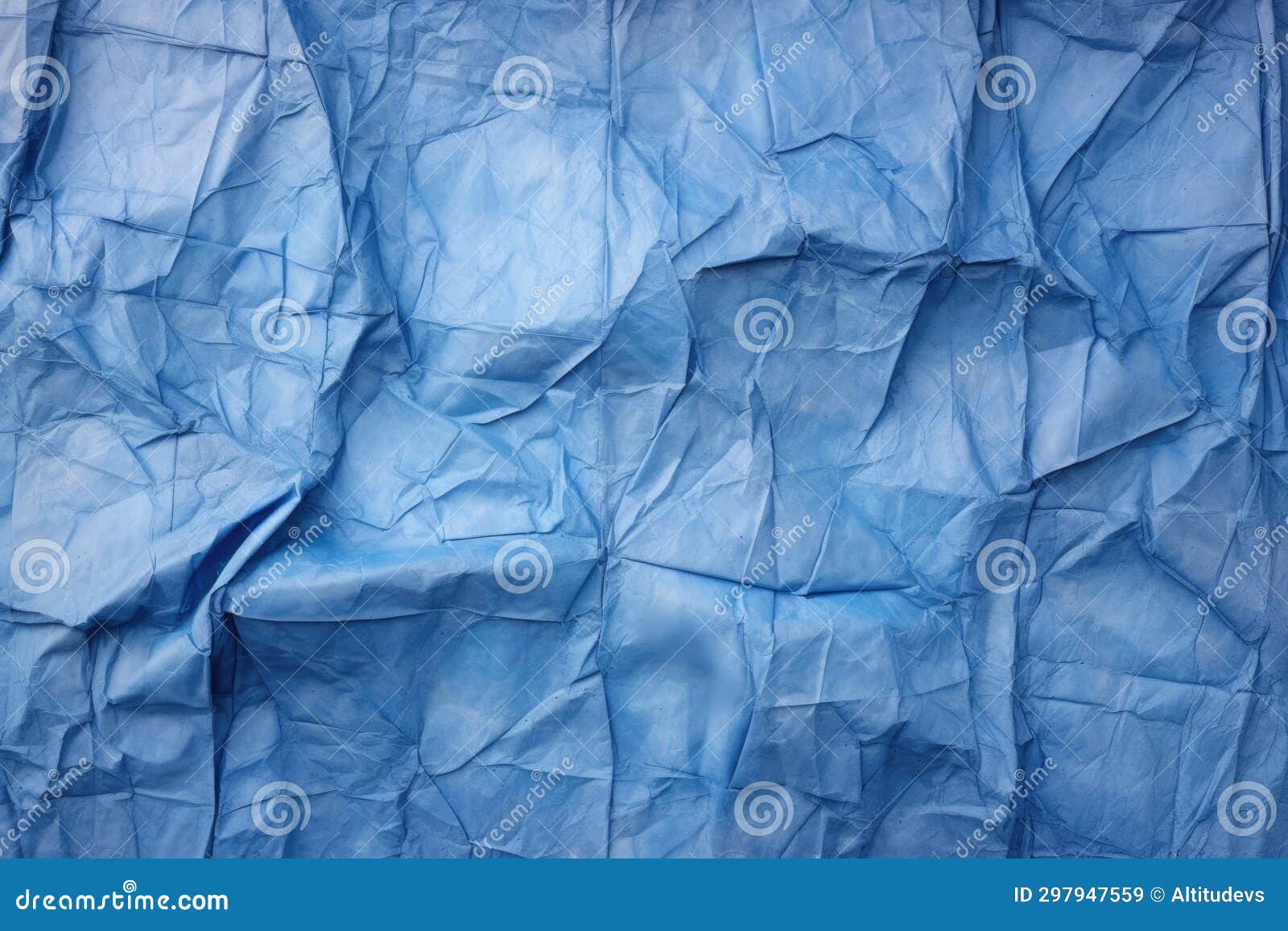 Texture of a Crumpled Blueprint Under Diffused Light Stock Image ...