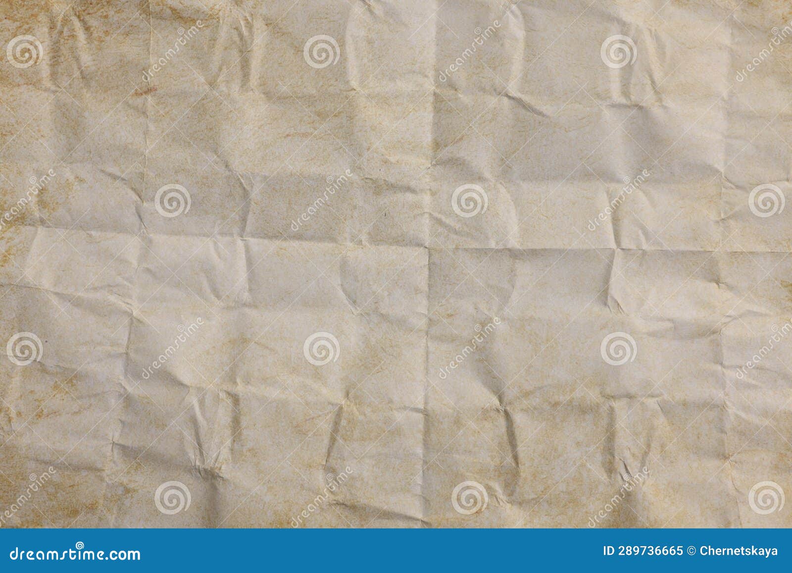 Texture of Crumpled Parchment Paper As Background, Top View Stock Image ...