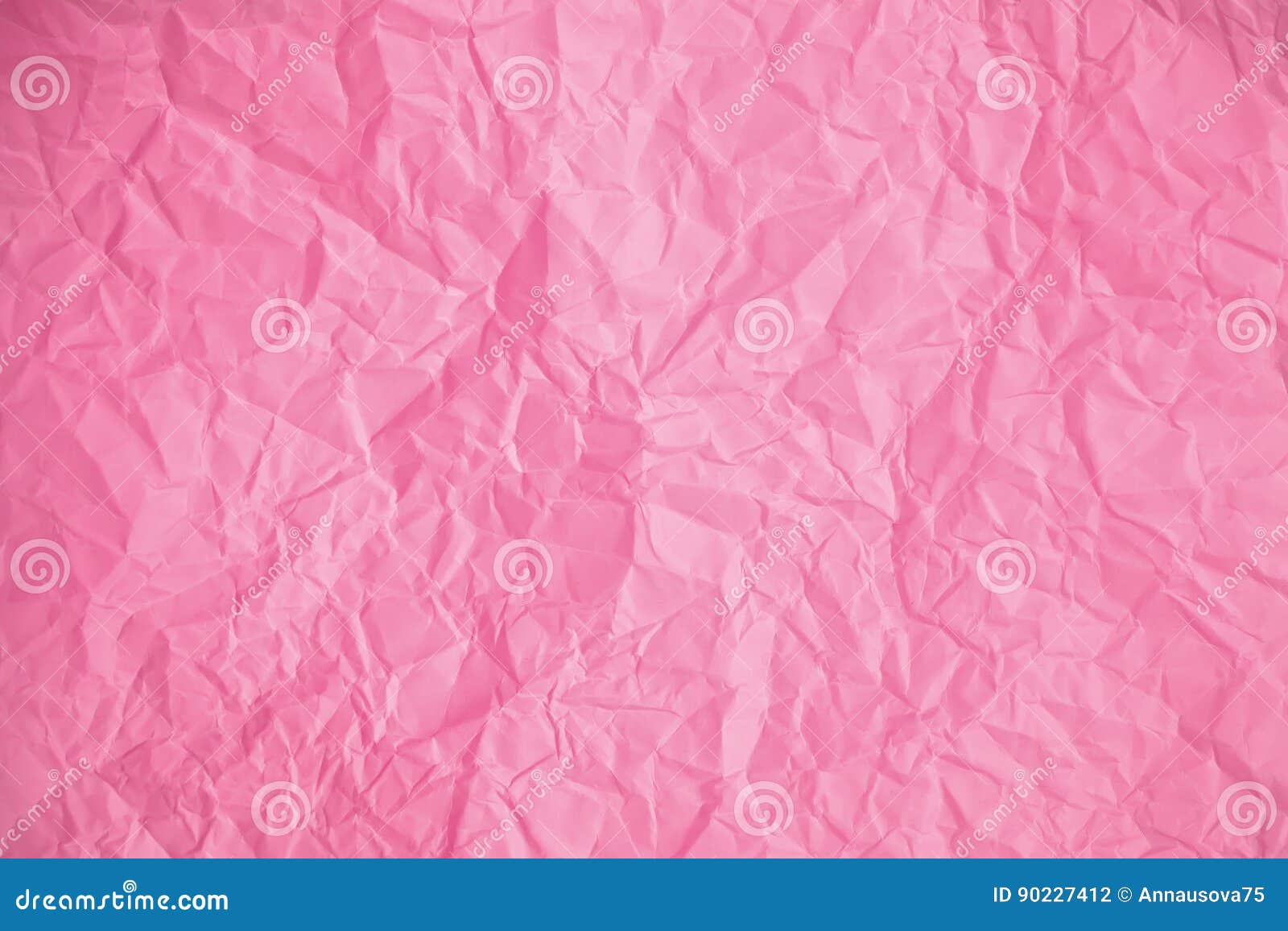 Texture of Crumpled Pink Paper Stock Photo - Image of cutout ...