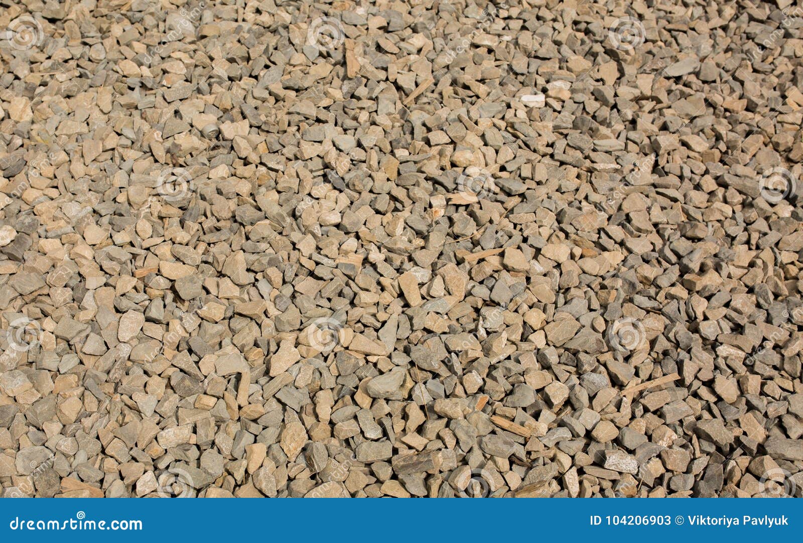 Texture of Crushed Granite Rocks Stock Image - Image of granite ...