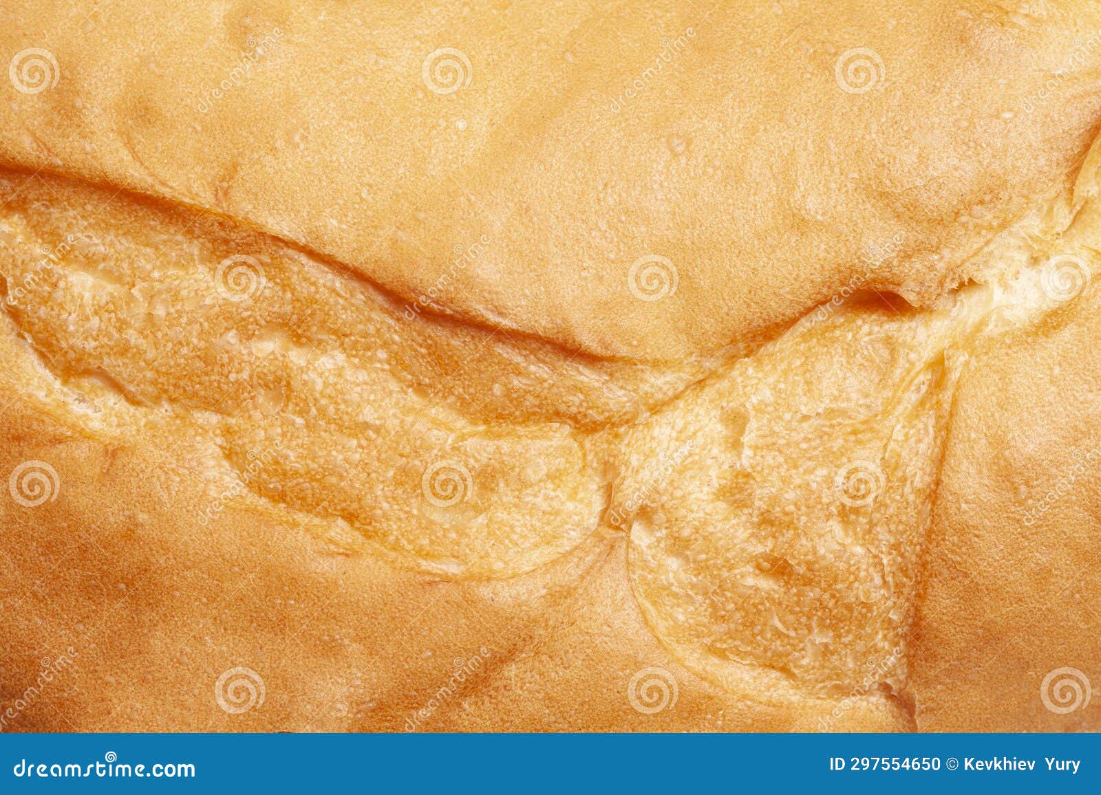 The Texture of the Crust of Bread. Tasty Fresh Bread, Close Up Stock ...