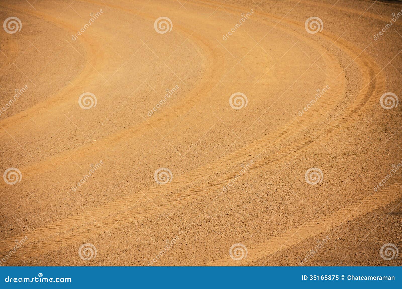 Dry Wheel Track On Dirt Soil Texture Royalty-Free Stock Photo ...