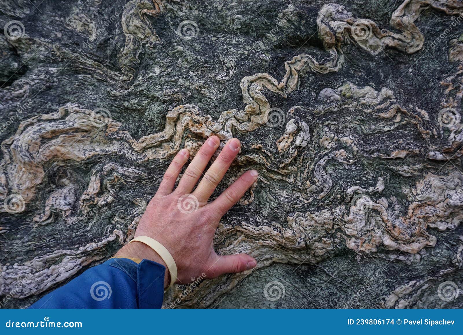 The Texture of the Curving Stone Surface Stock Photo - Image of bright ...