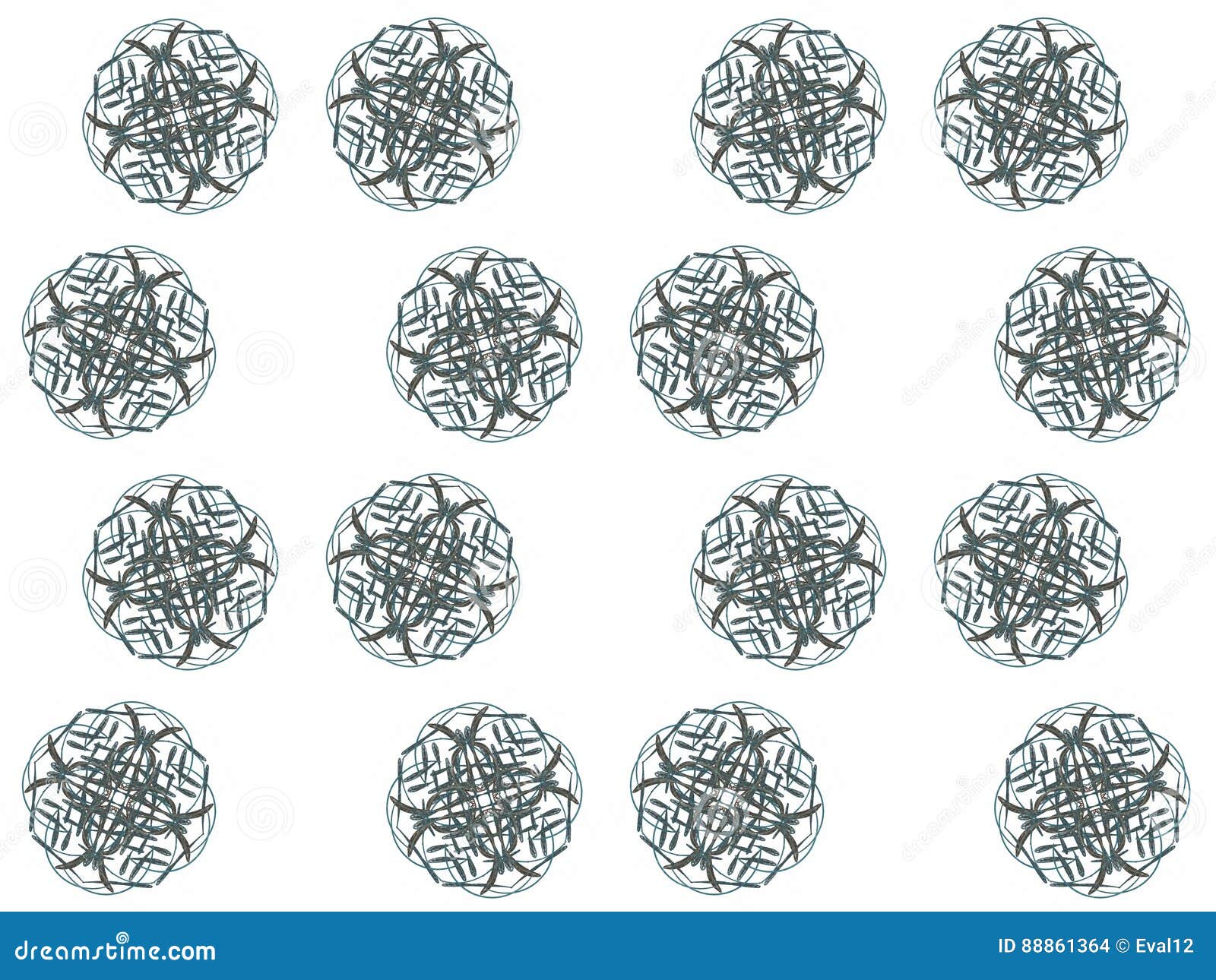 Texture with 3D Rendering Abstract Fractal Gray Pattern Stock ...