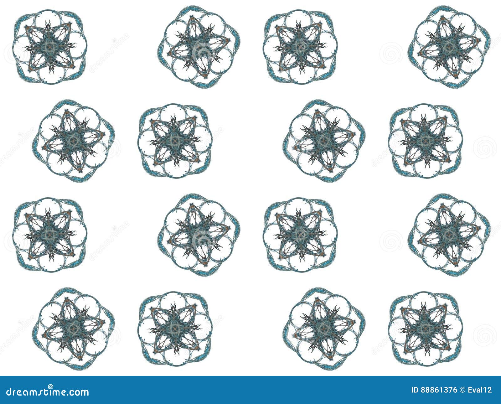 Texture With 3d Rendering Abstract Fractal Gray Pattern Stock