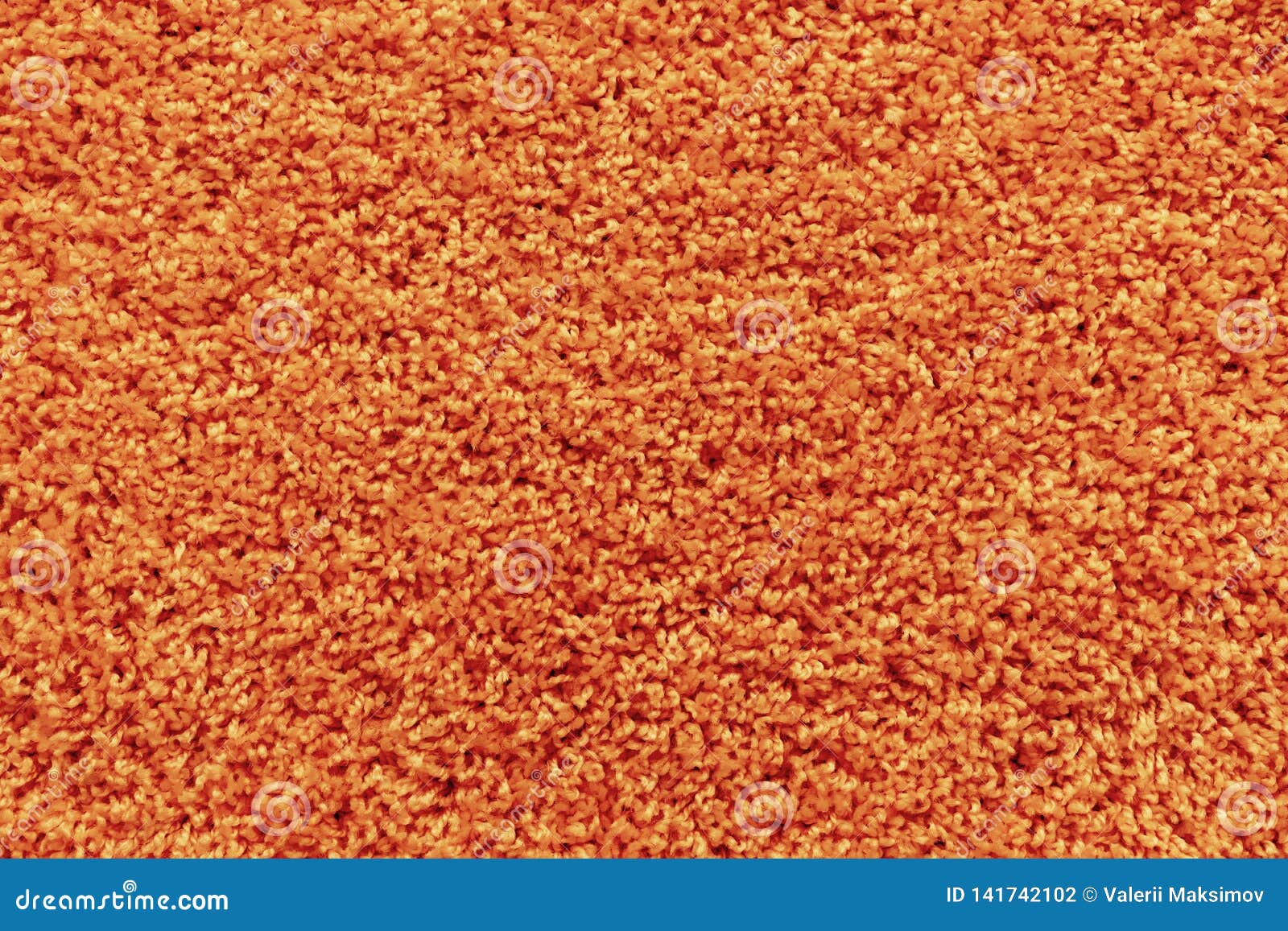 Texture D'un Tapis Orange Avec Grands Petits Sommes Photo stock - Image ...