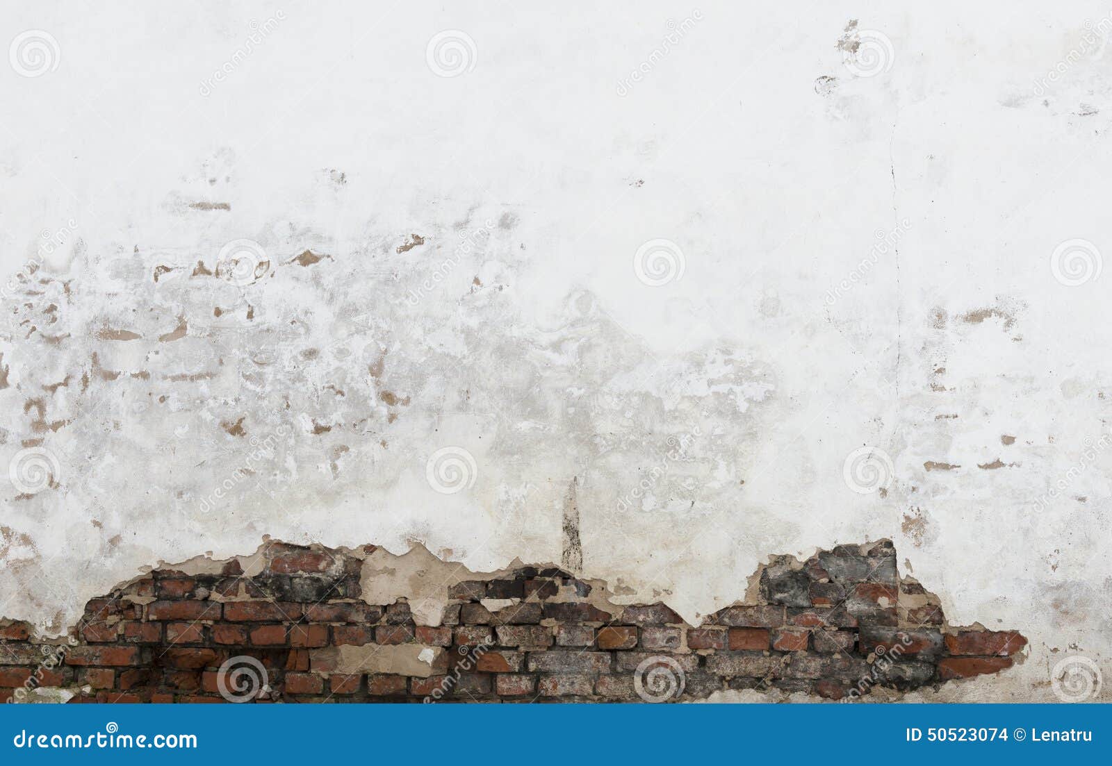 Old Damaged Brick Wall Texture. Royalty-Free Stock Photo ...