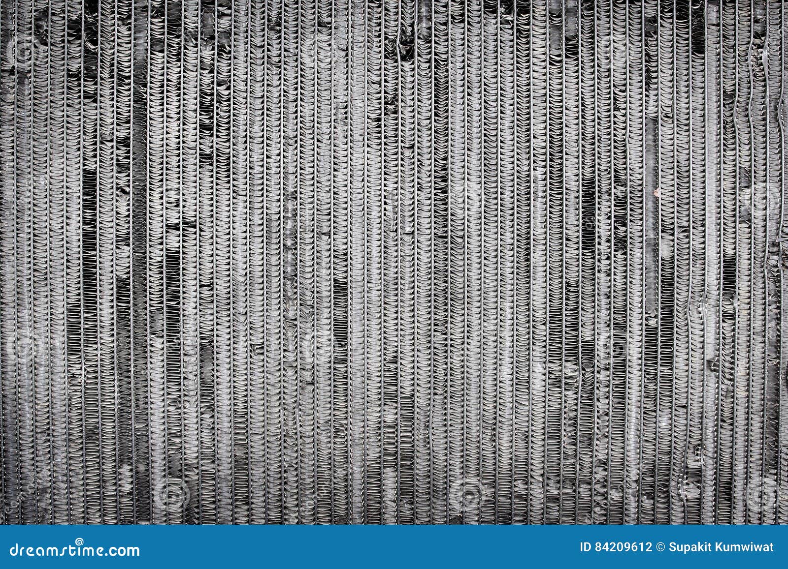 Texture of Damaged Radiator Stock Photo - Image of pickup, detail: 84209612