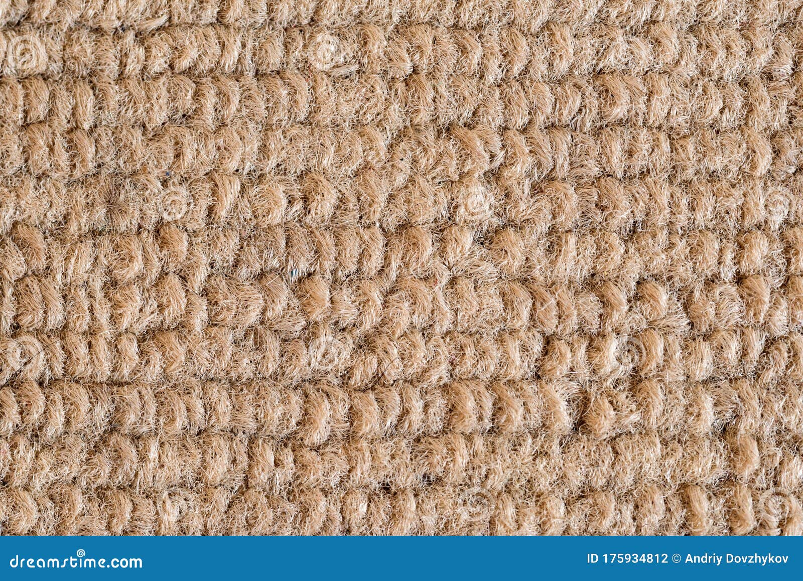 Texture of Dark Beige Fabric Close-up, Fabric Texture Stock Photo ...