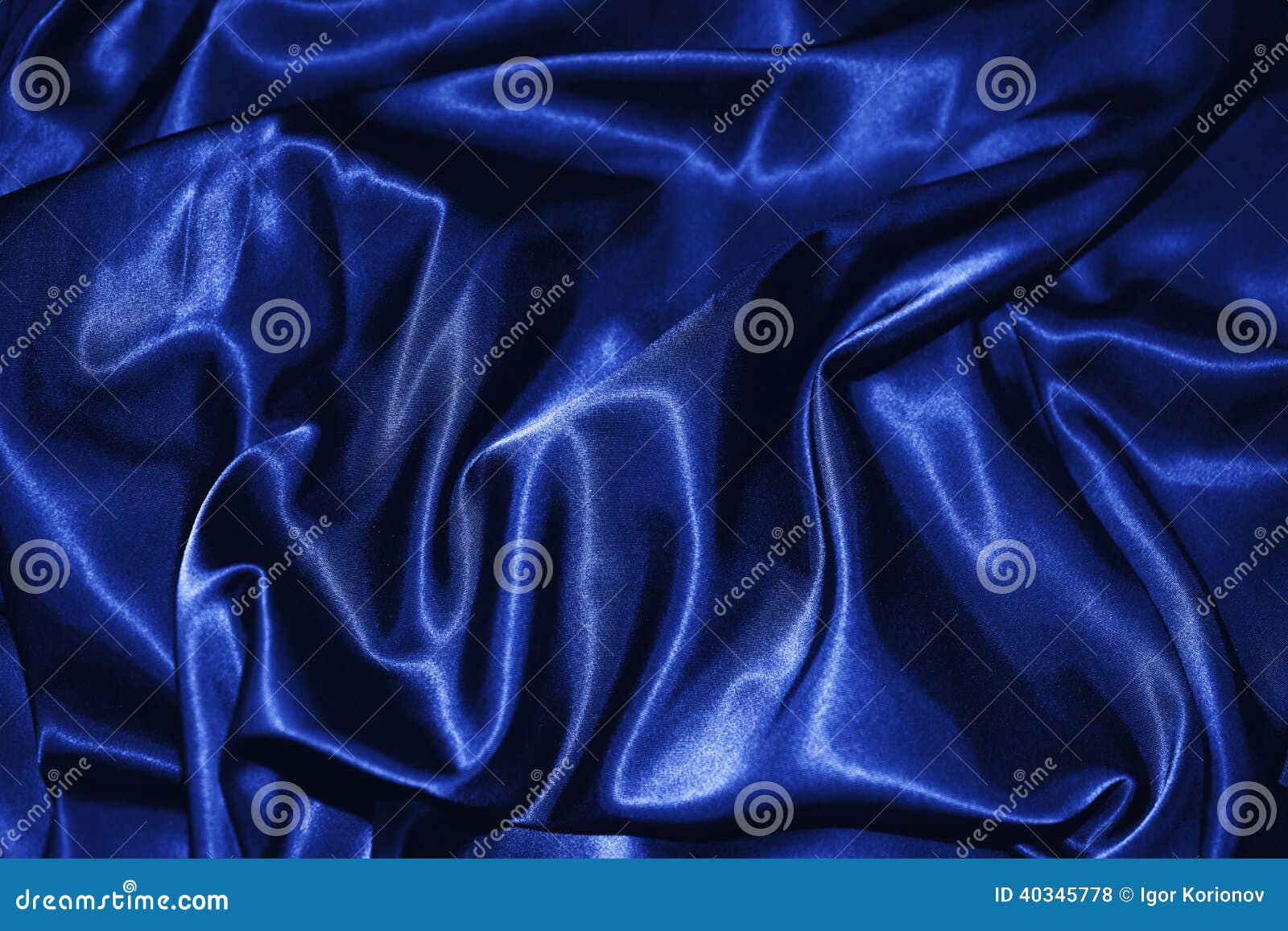 Texture of a Dark Blue Silk Stock Photo - Image of nobility, backdrop ...