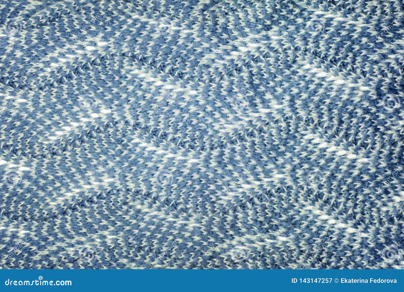 Texture of Dark Blue Wool Knitted Close-up. Abstract Background for ...