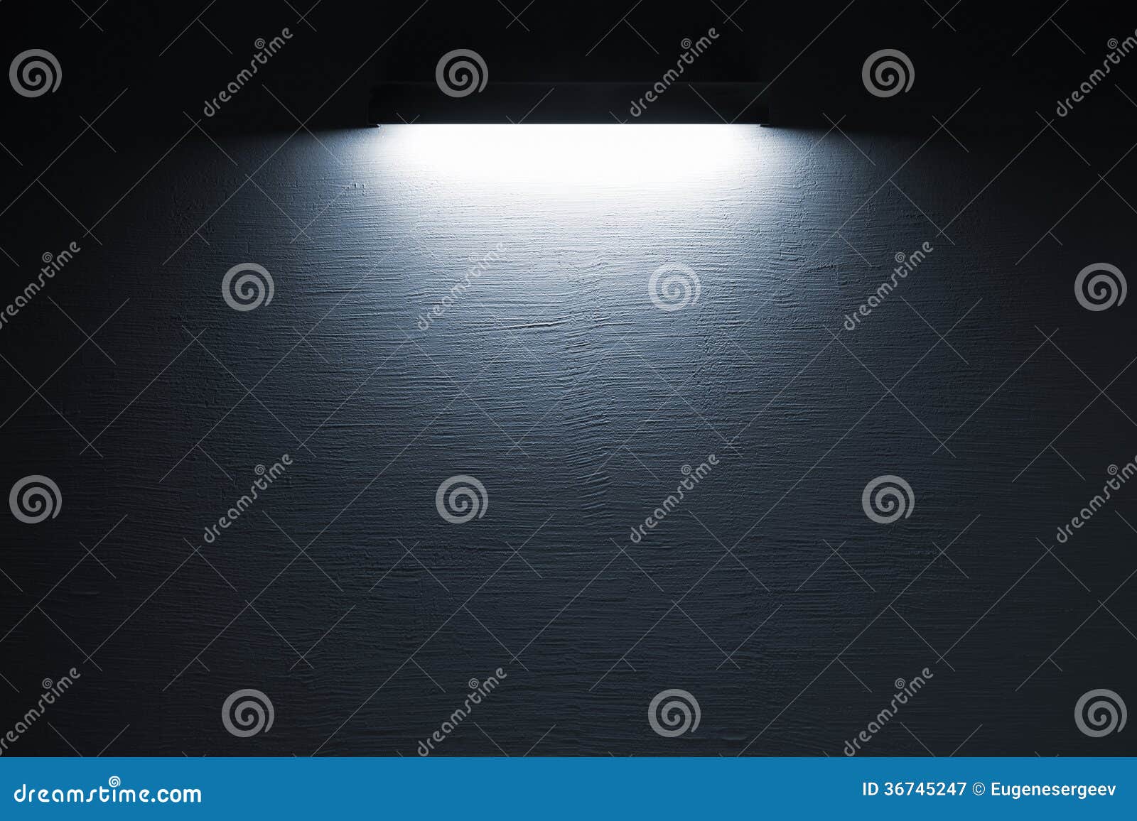 Texture of Dark Concrete Wall with Spot Light Stock Image - Image of ...