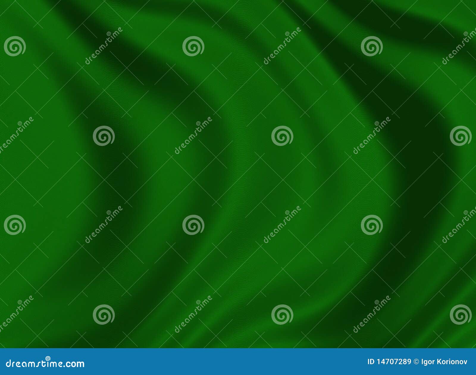 Green Silk Satin Background Smooth Texture Background Cartoon Vector ...