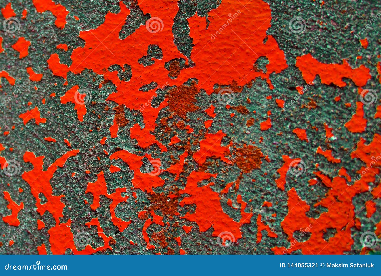 Texture of Dark Red Peeling Paint Background Stock Image - Image of ...