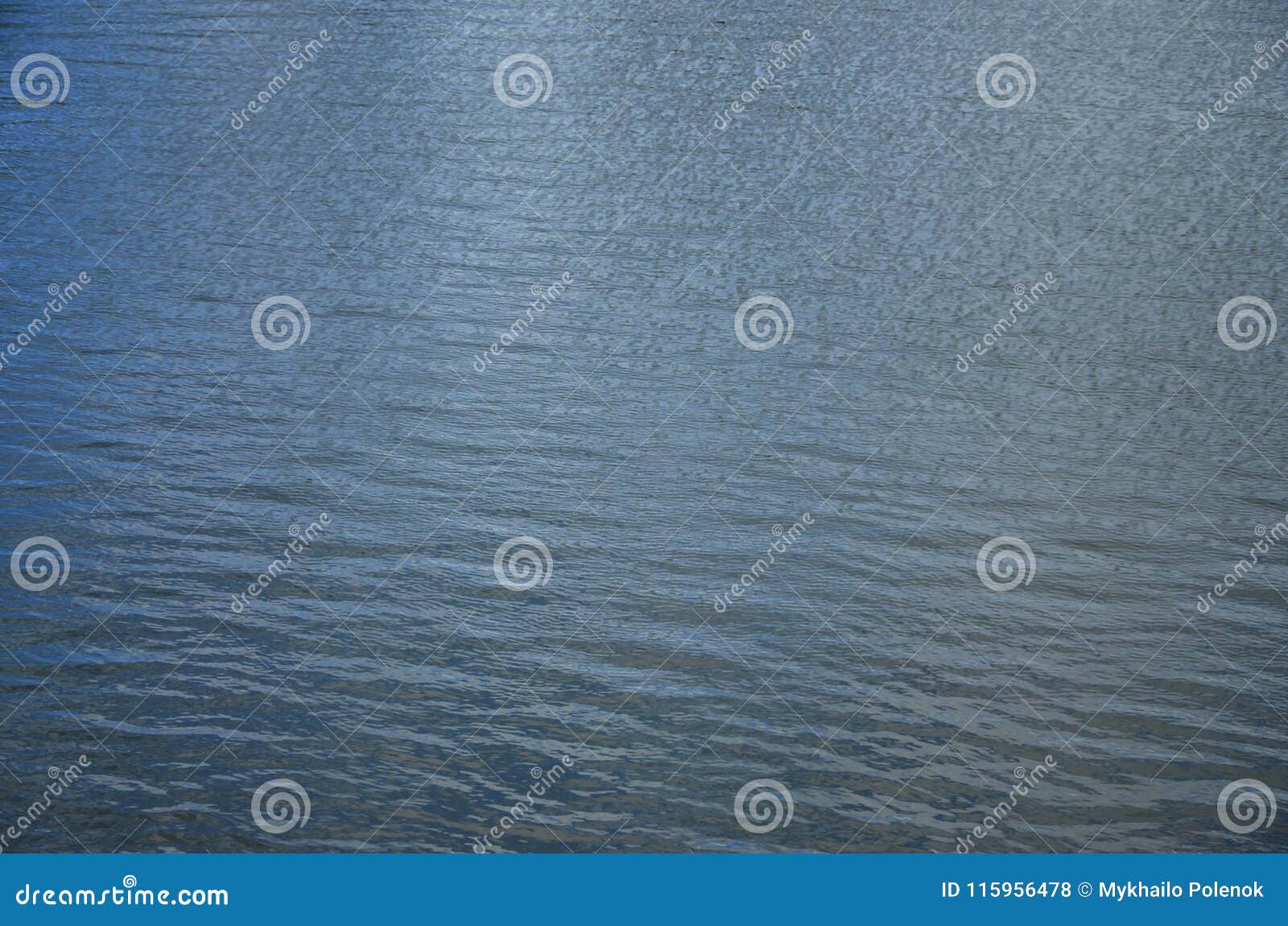 The Texture of Dark River Water Under the Influence of Wind, Imprinted ...