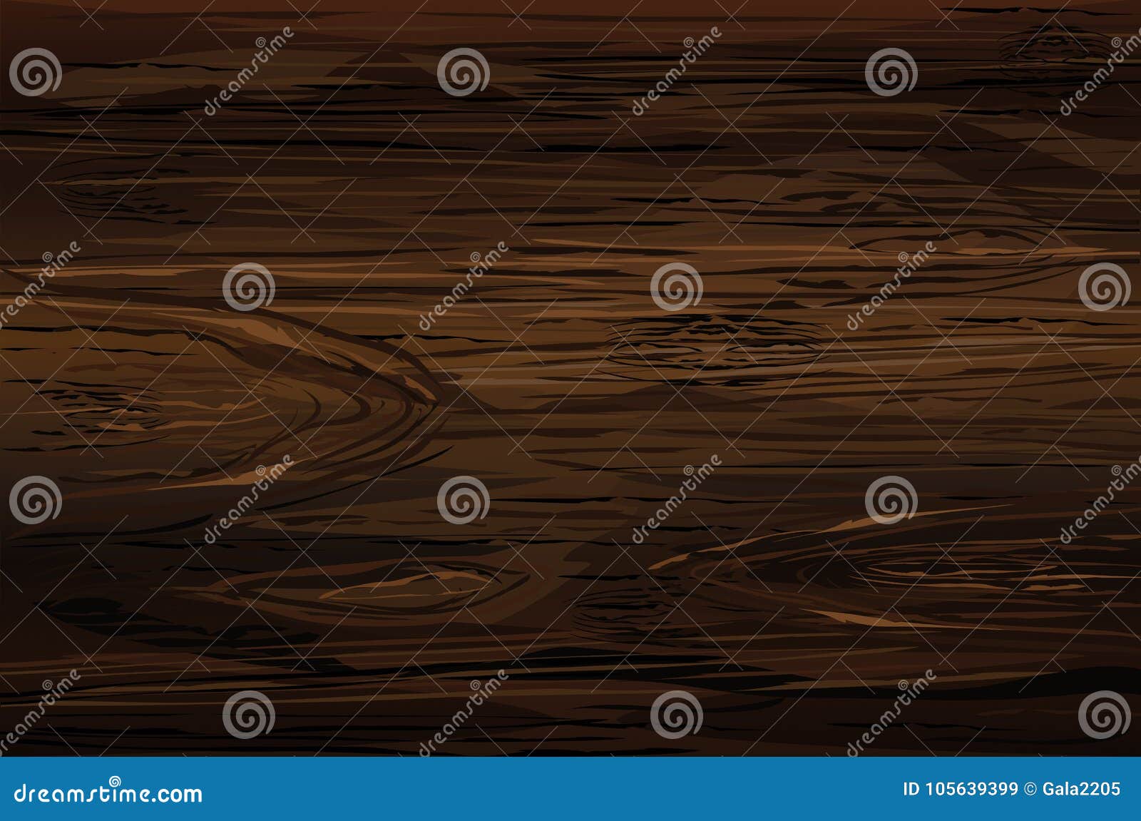 Texture of Dark Wood Crust As a Natural Background. Vector Stock Vector ...