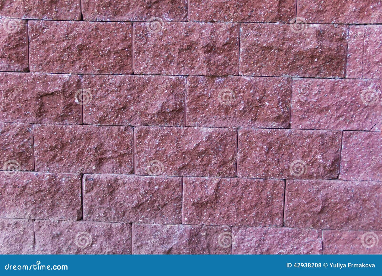 Texture de brique rouge photo stock. Image du coloré - 42938208