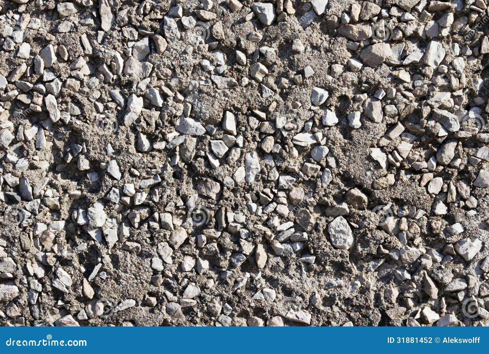 Texture De Ciment Avec Le Gravier Photo stock - Image du malpropre ...