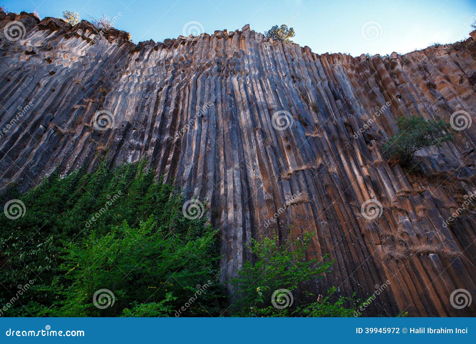 Texture De Colonnes De Basalte Photo stock - Image du refroidi ...