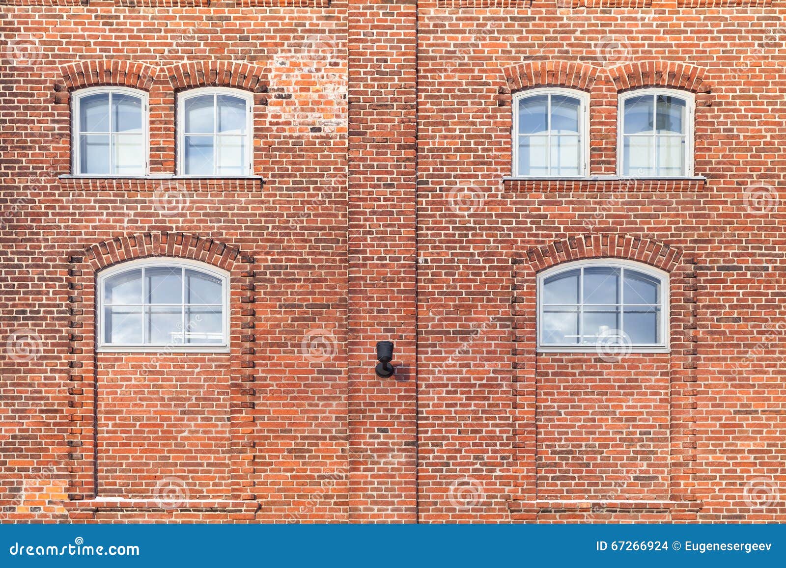 Texture De Fond De Façade De Maison De Brique Rouge Photo stock - Image ...
