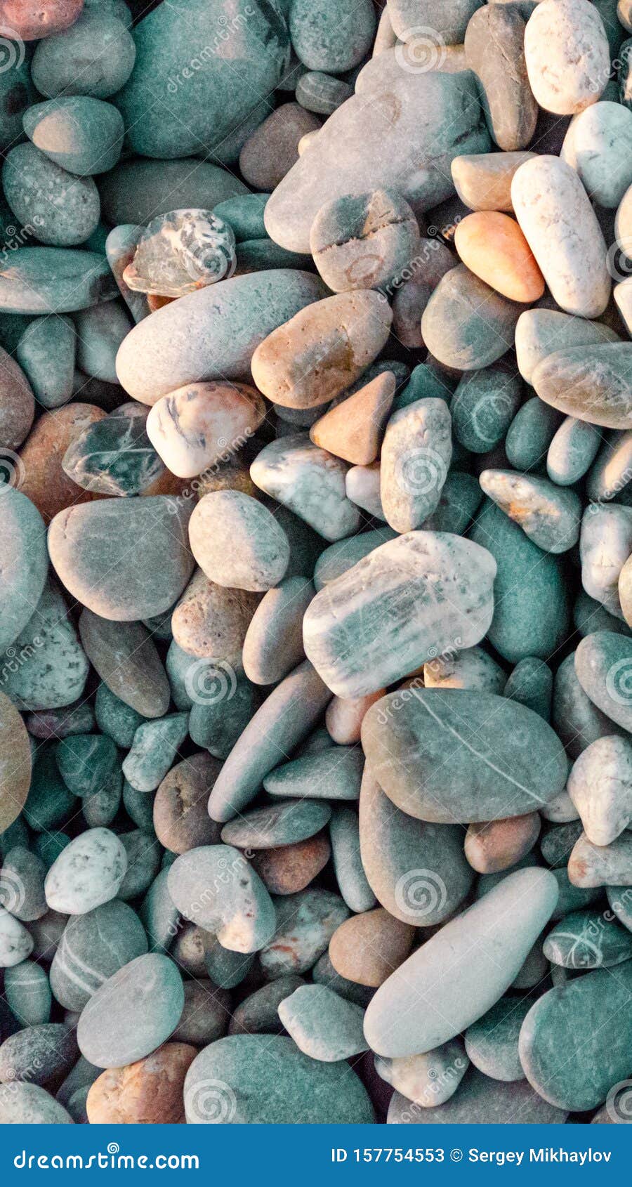Texture De Galets Avec Teinte Bleue Image stock - Image du plage ...