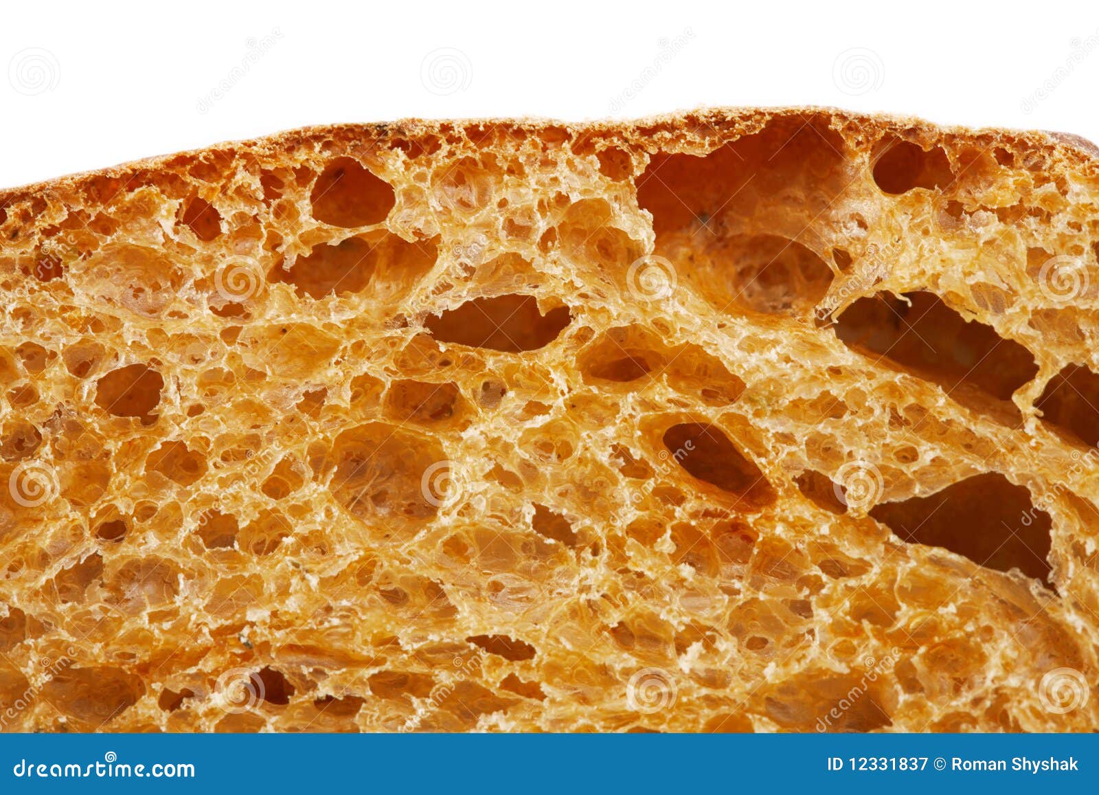 Texture de pain. image stock. Image du brun, farine, carbohydrates ...