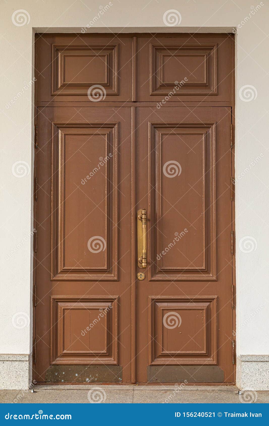 Texture De Porte En Bois Marron Vintage Image stock - Image du fermé ...