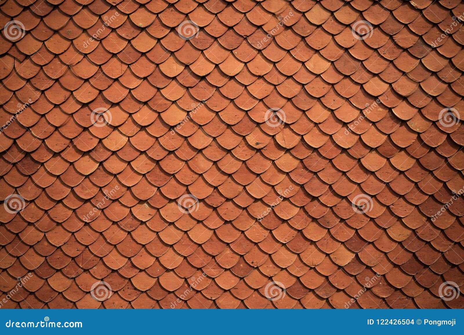 Texture De Toit De Tuile, Processus Dans Le Style De Vintage Photo ...