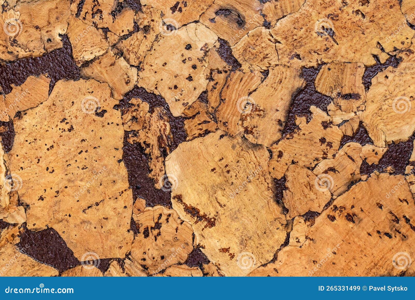 Texture of Decoration Material Cork Closeup Stock Image - Image of ...