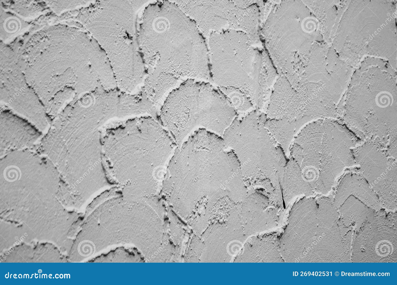 Texture of Decorative Plaster. Background of Plaster Roughly Applied To ...