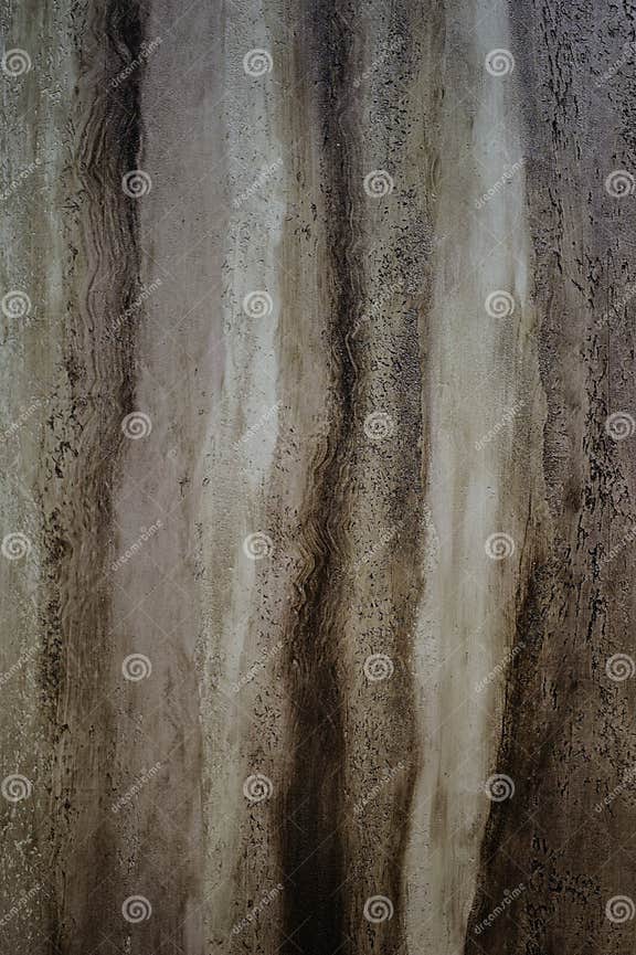 Texture of Decorative Plaster Painted Like Wood Stock Image - Image of ...