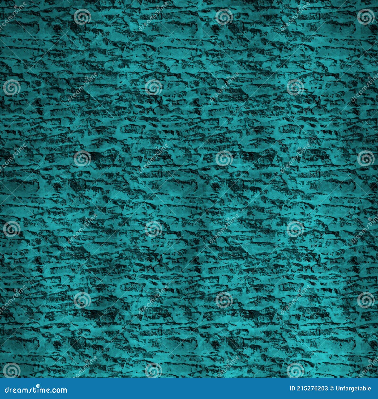 Texture of Decorative Plaster Wall in a Turquoise Shade Stock Image ...